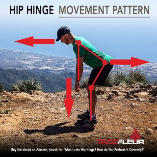 How to Hip Hinge CORRECTLY (infographic)