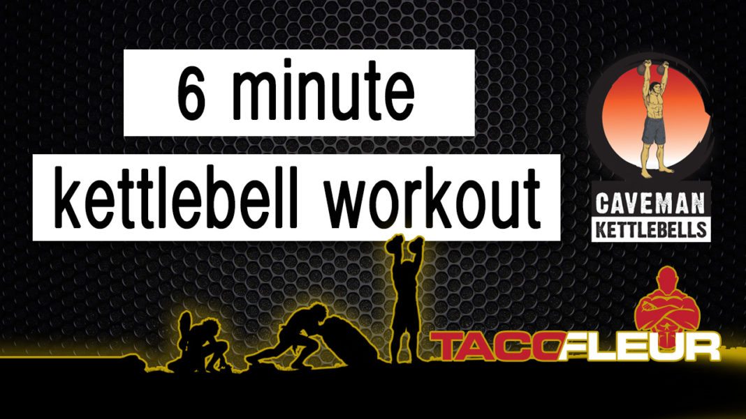 6 Minute Kettlebell Workout - a short kettlebell workout