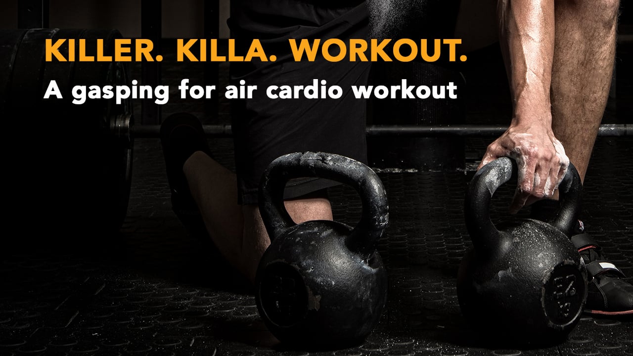 Killer. Killa. Workout - An intense cardio kettlebell workout